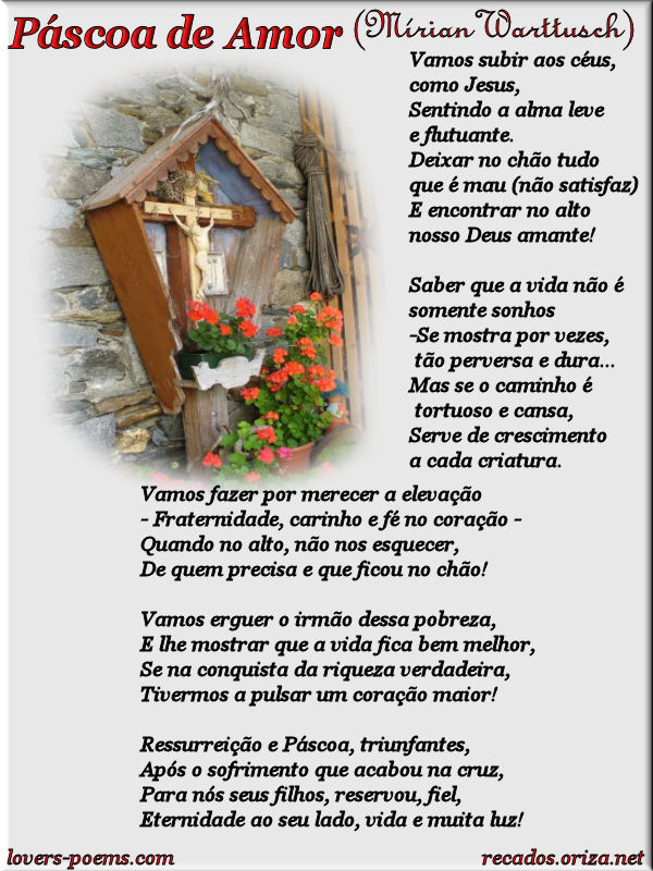 Poema de Páscoa - Poemas ao Vento (Fernando Pessoa) Poemas Românticos ...